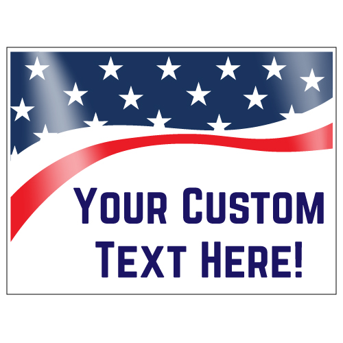 Memorial Day Yard Signs