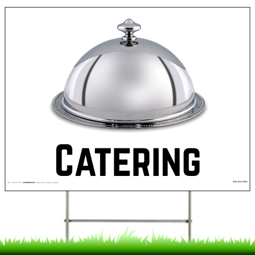 Catering Yard Signs