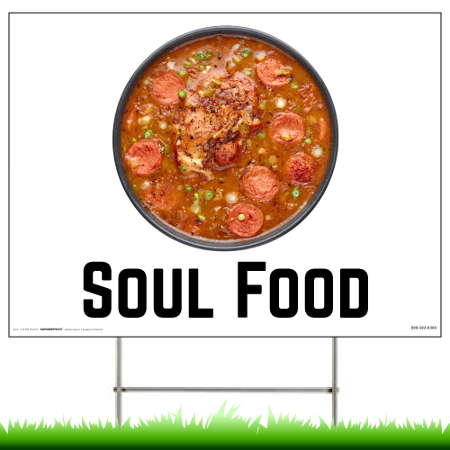 Soul Food Yard Signs