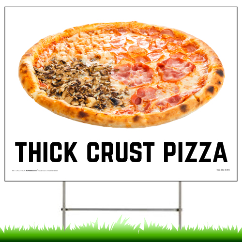 Bar-B-Que Brisket Yard Signs | Visible Double Sided | CS4252