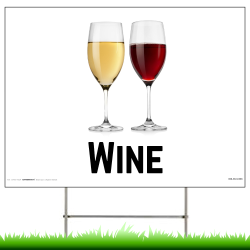 Wine Yard Signs