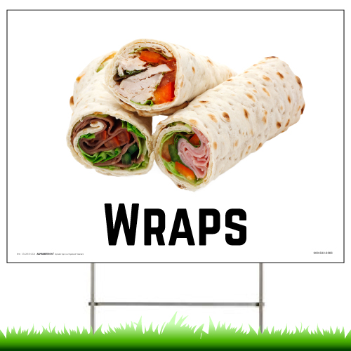 Wraps Yard Signs