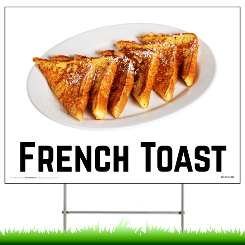 French Toast Yard Signs