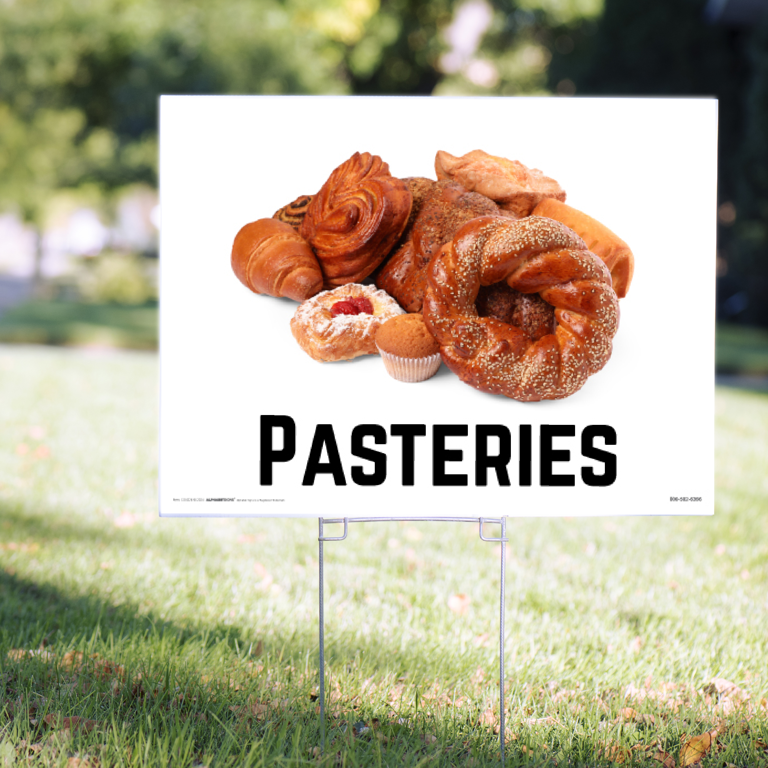 Pasteries Yard Signs