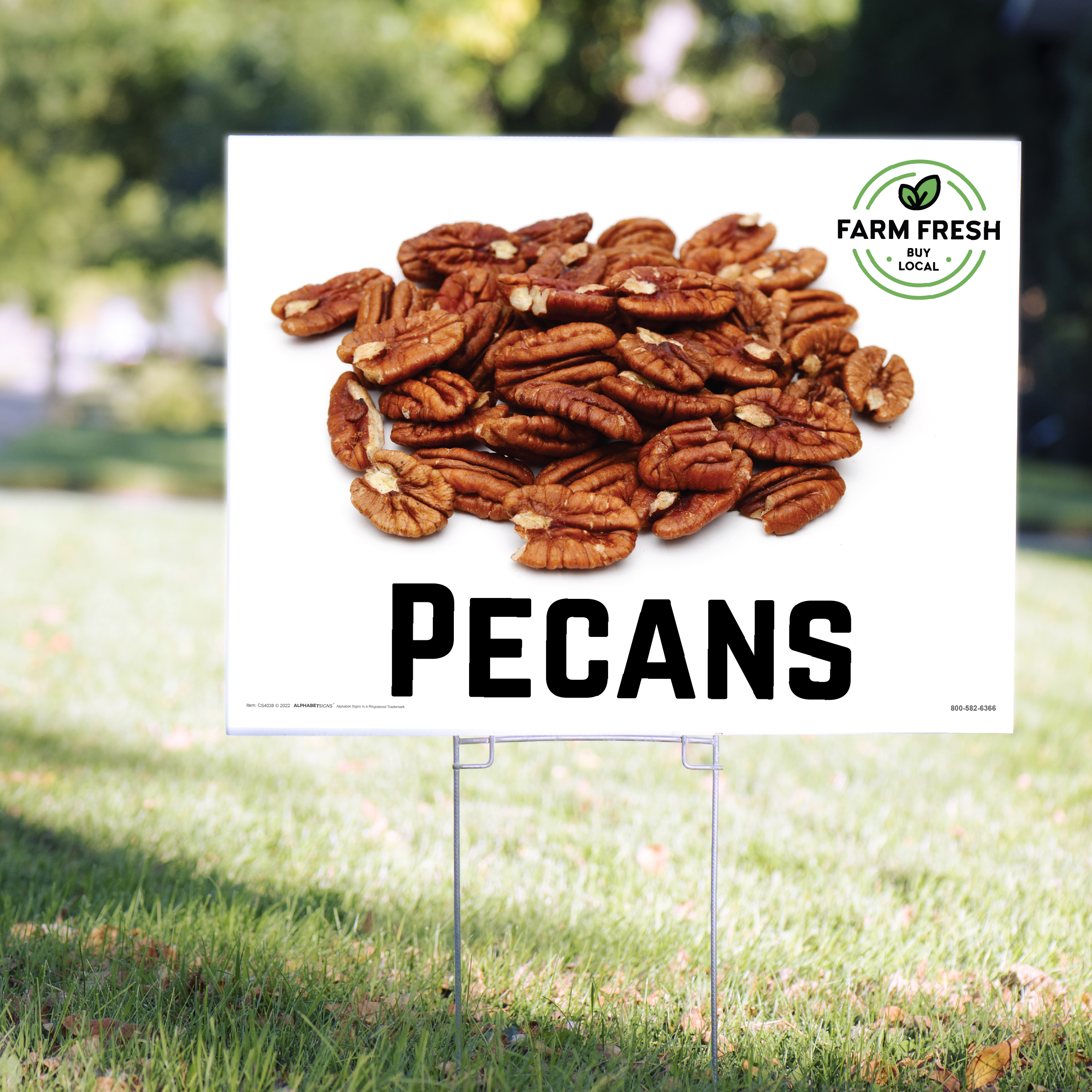 Pecans Yard Signs