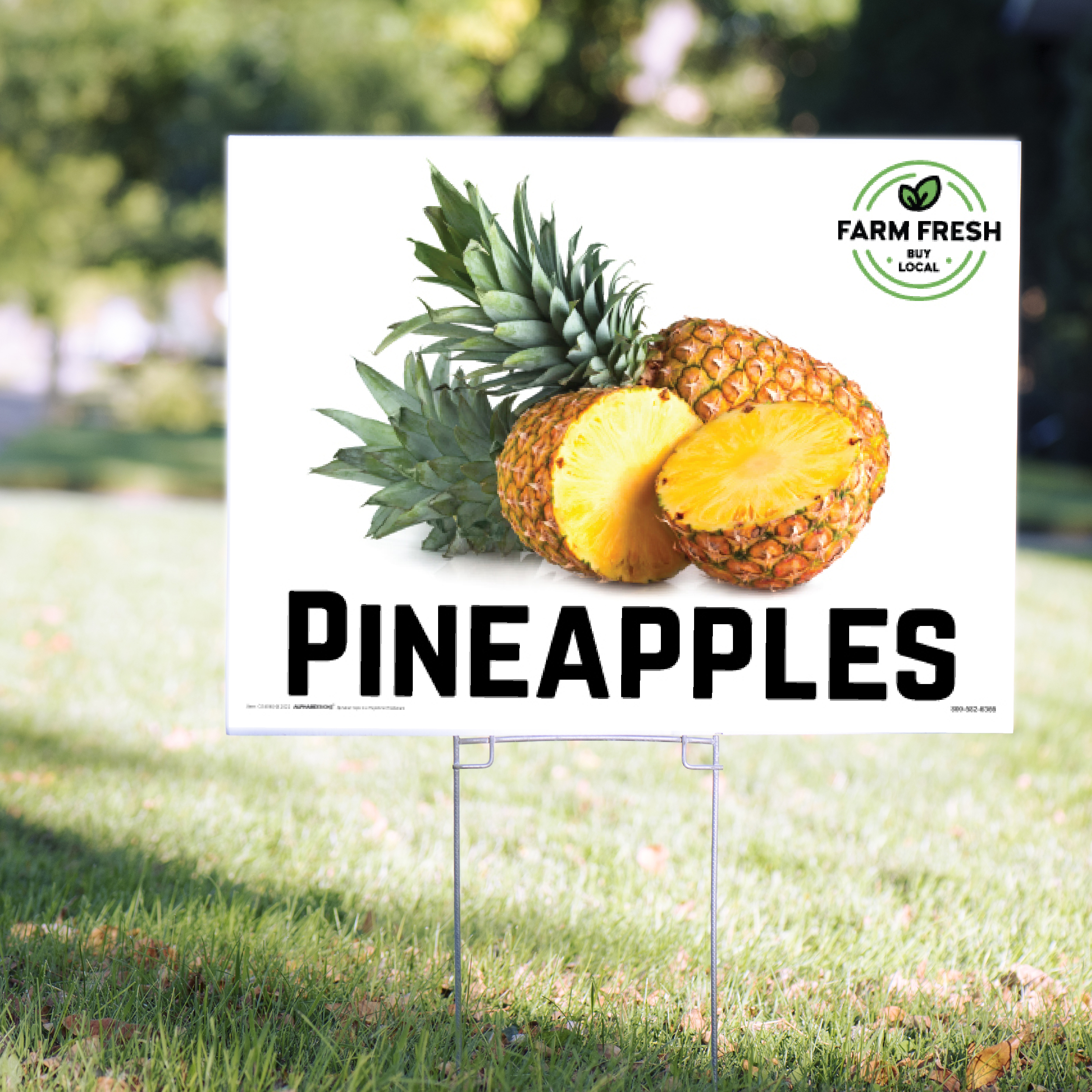 Pineapples Yard Signs