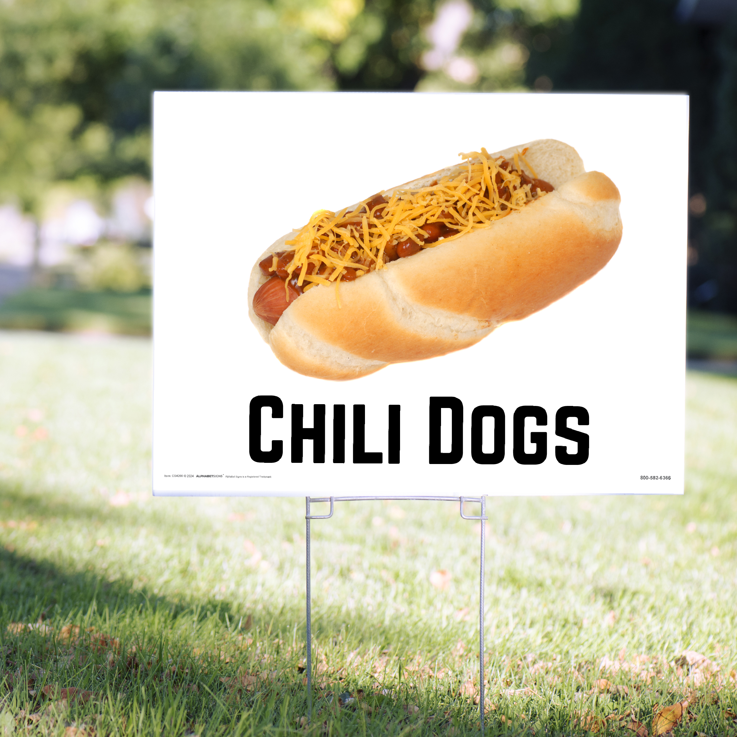 Chili Dogs Yard Signs
