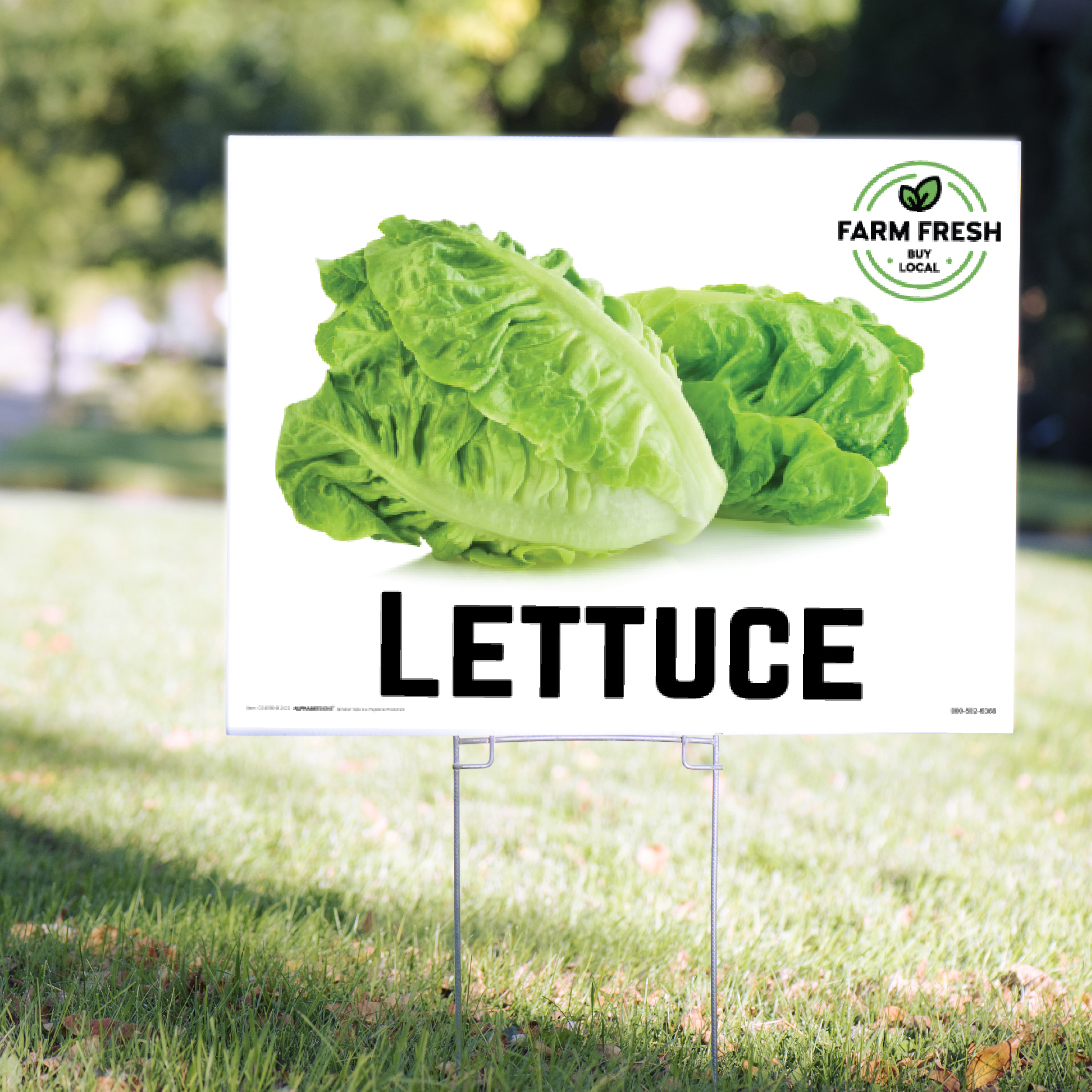 Lettuce Yard Signs