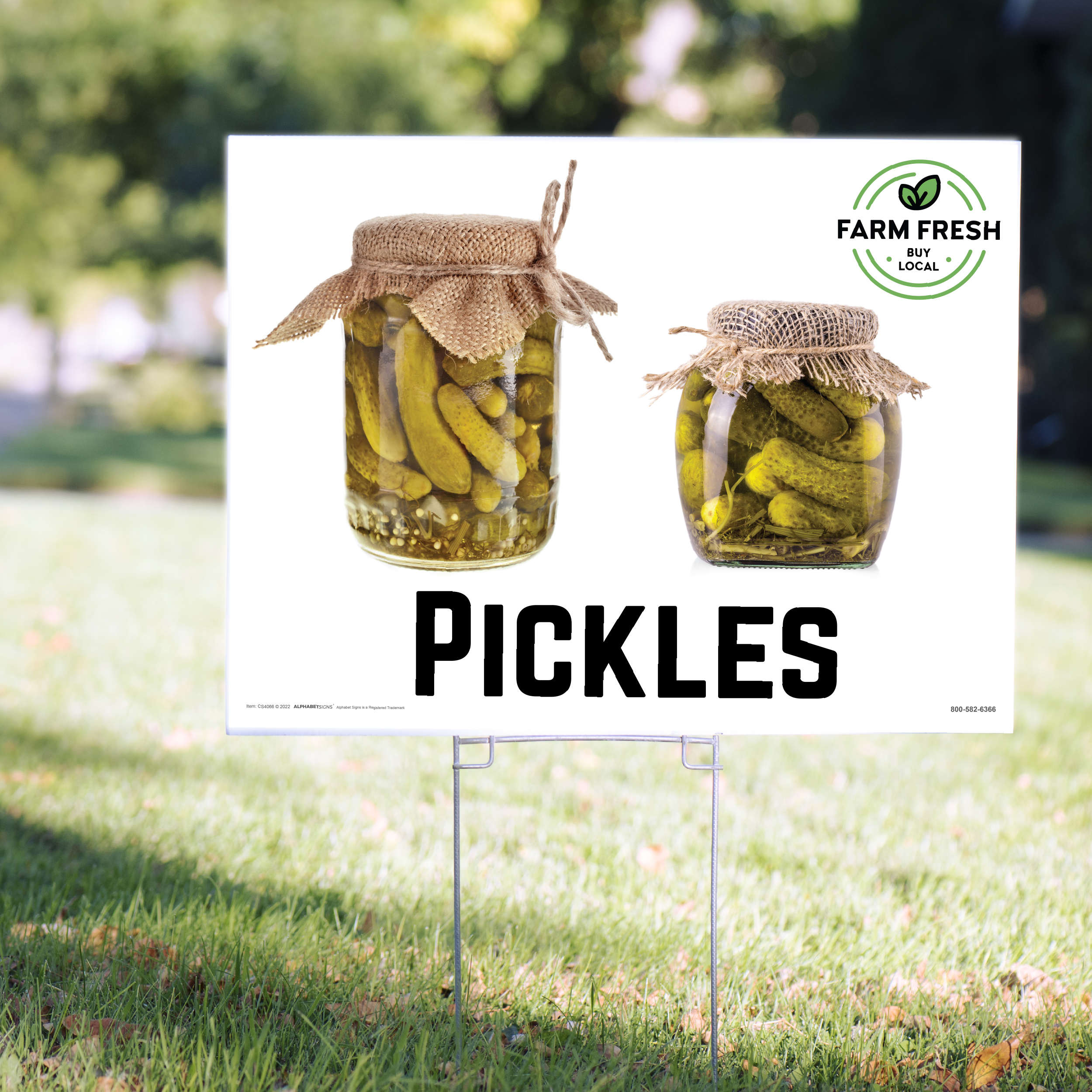 Pickles Yard Signs
