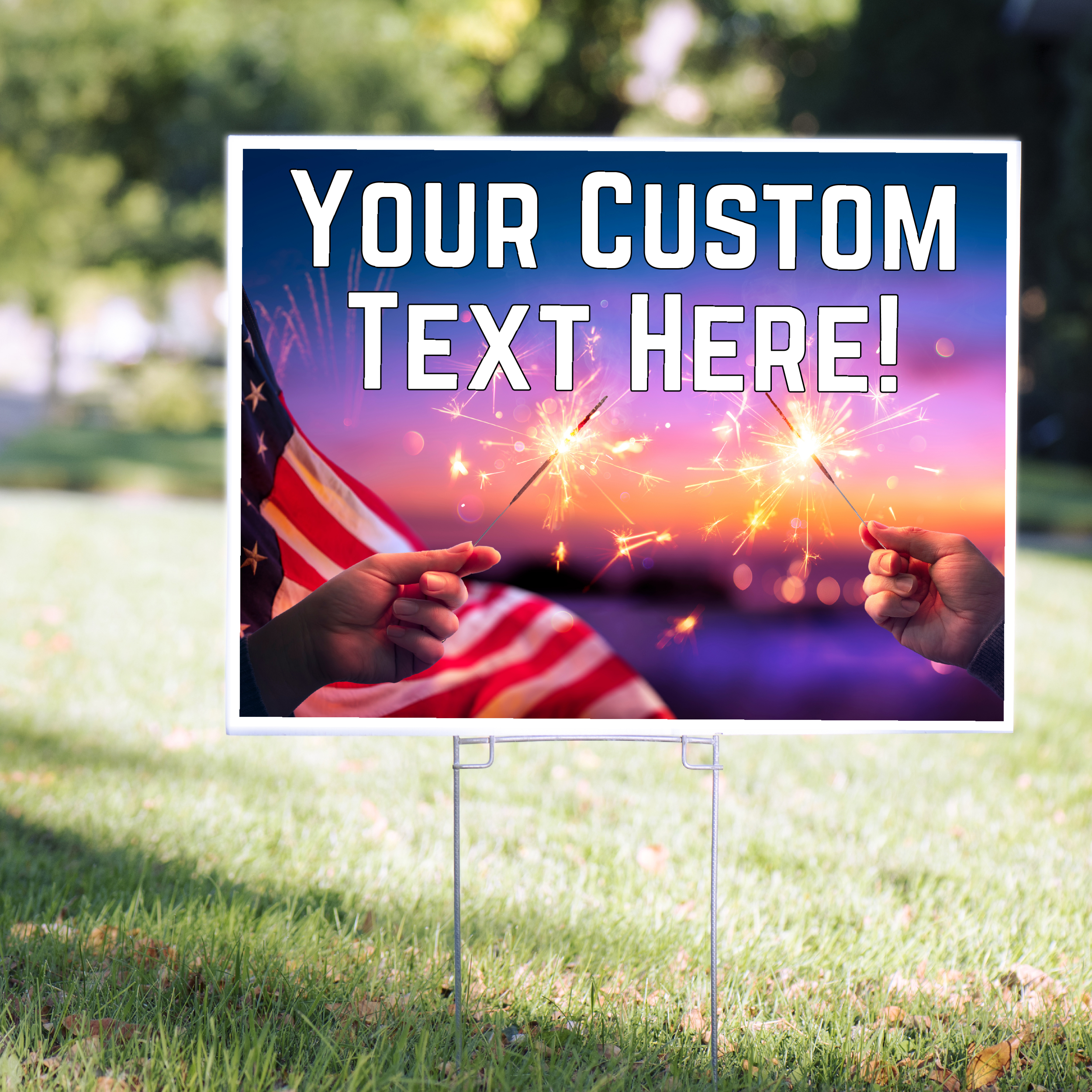 Independence Day Yard Signs