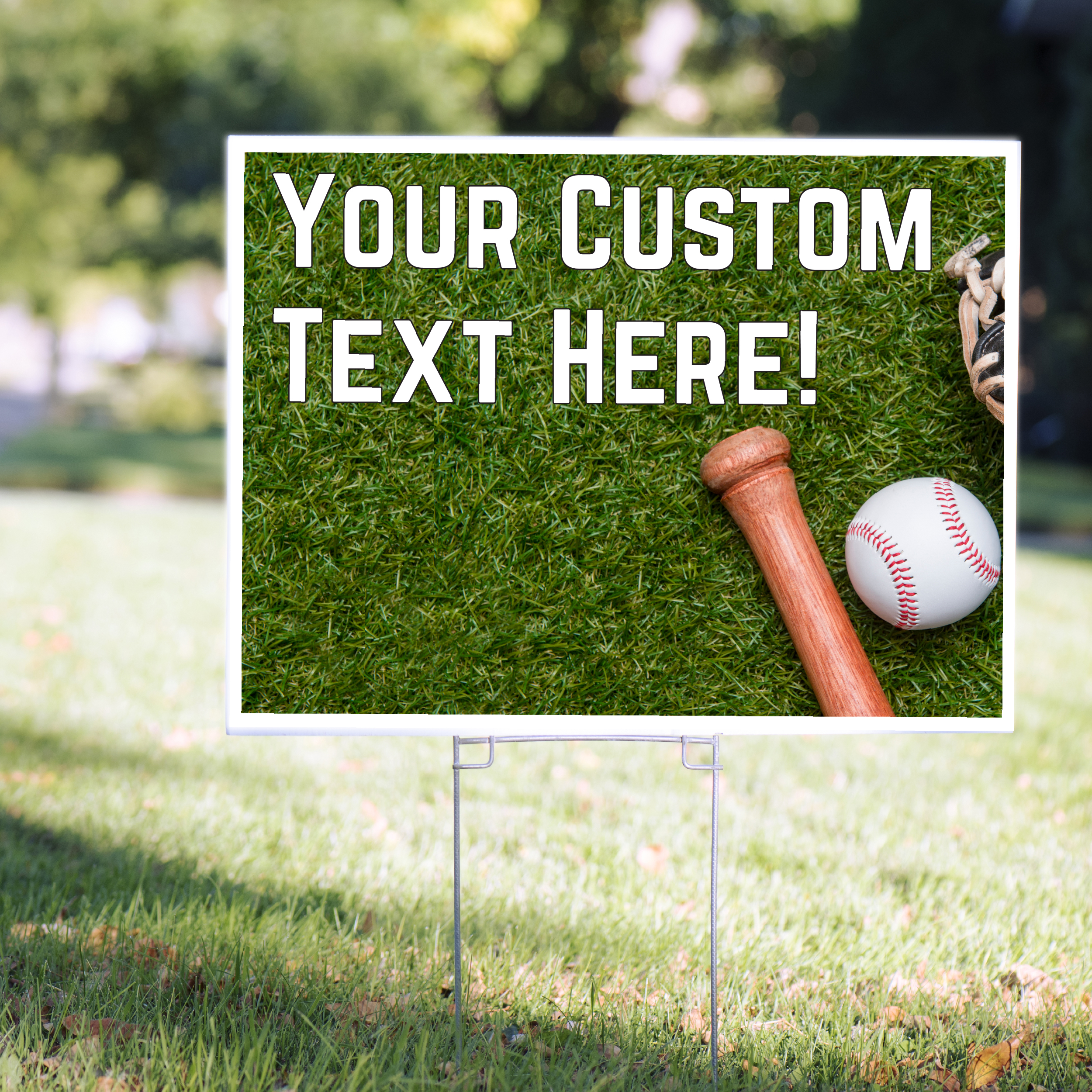 Baseball Yard Signs