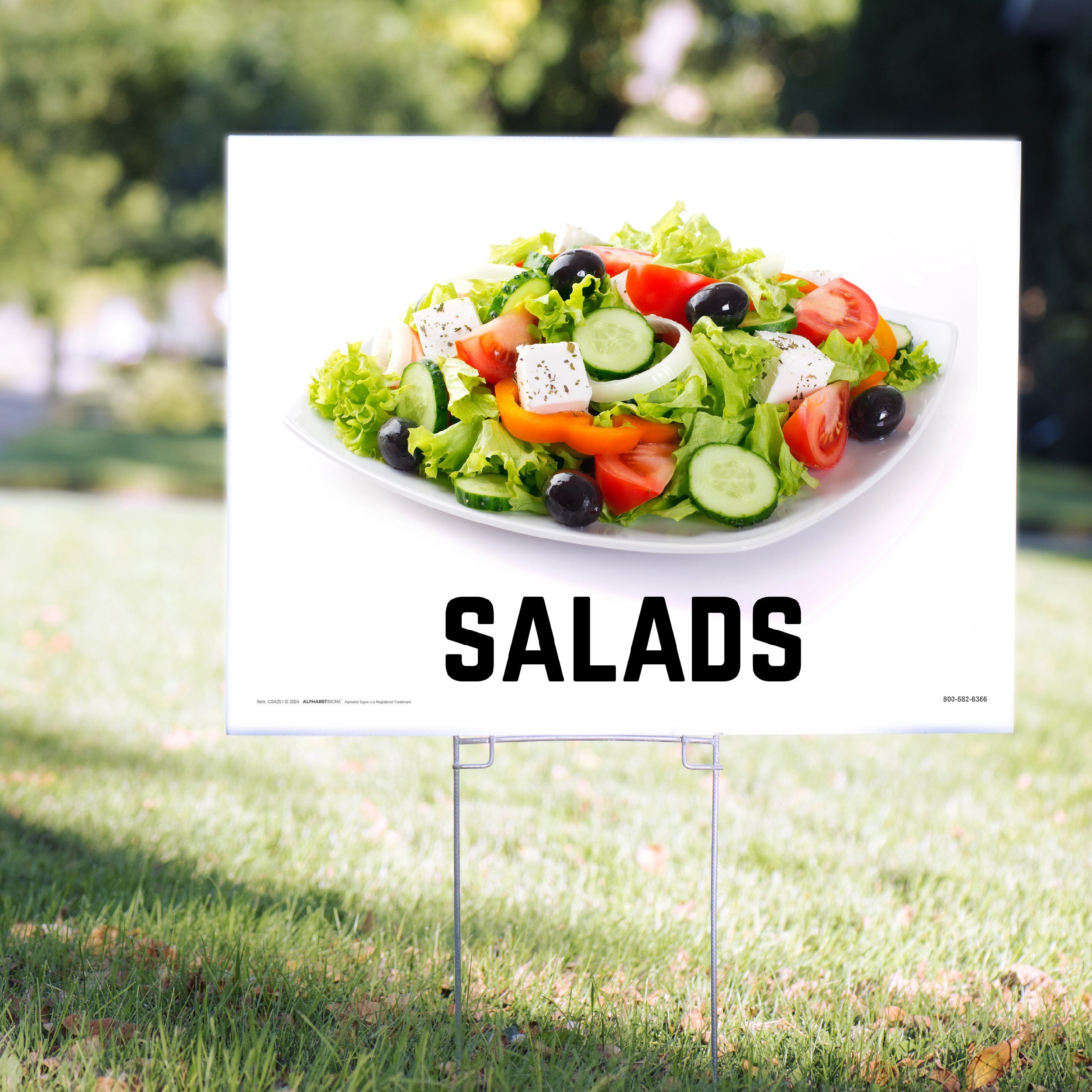 Salads Yard Signs