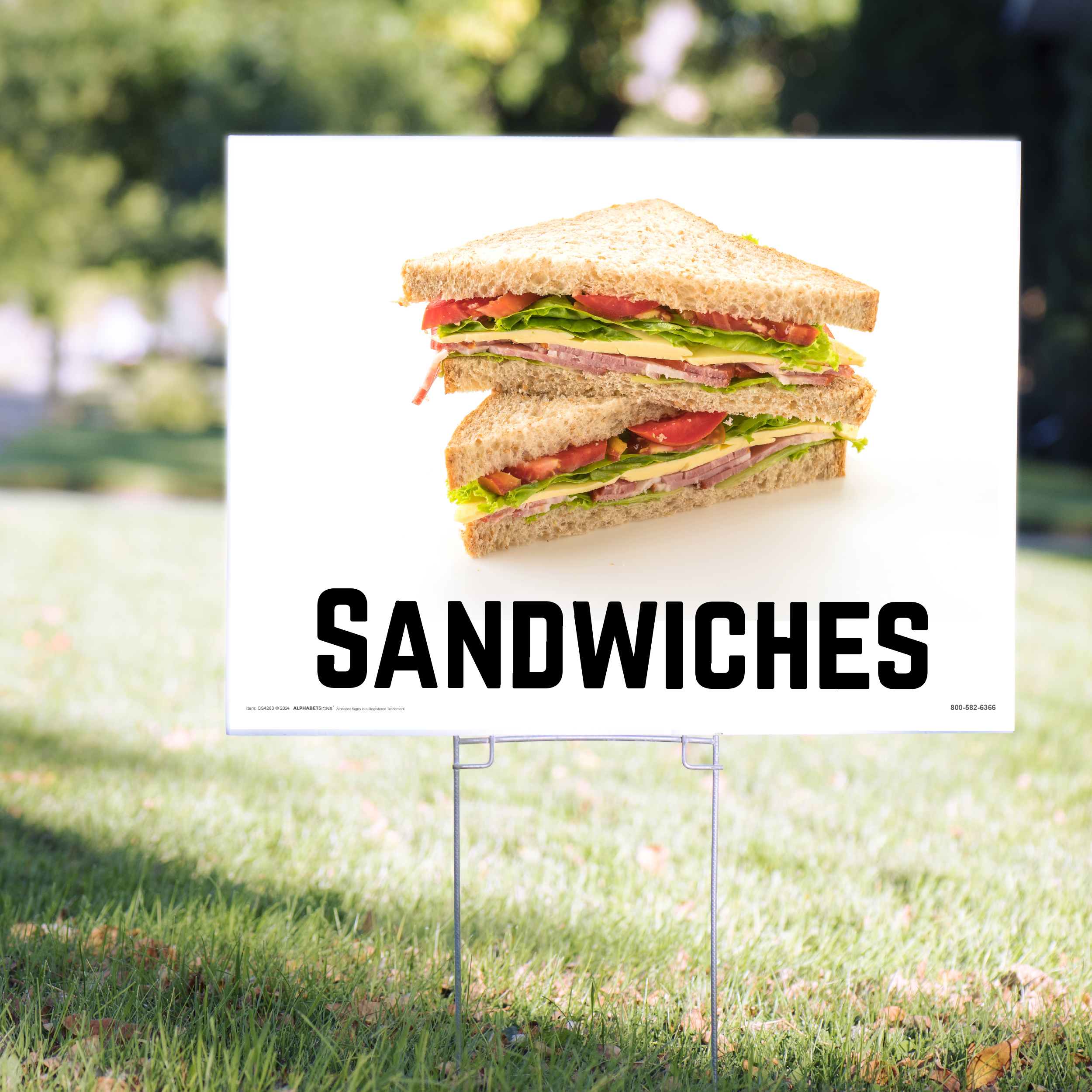 Sandwiches Yard Signs