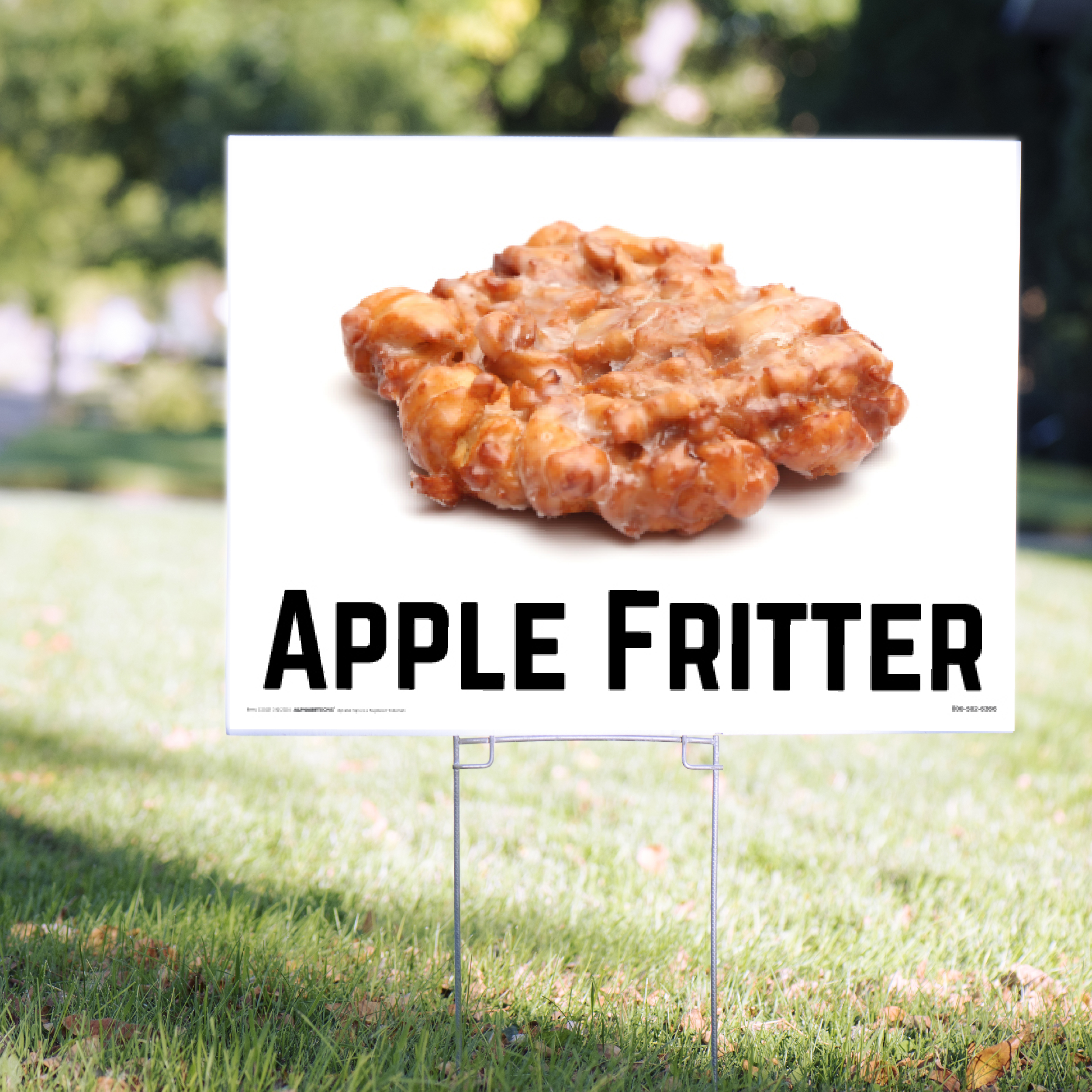 Apple Fritter Yard Signs