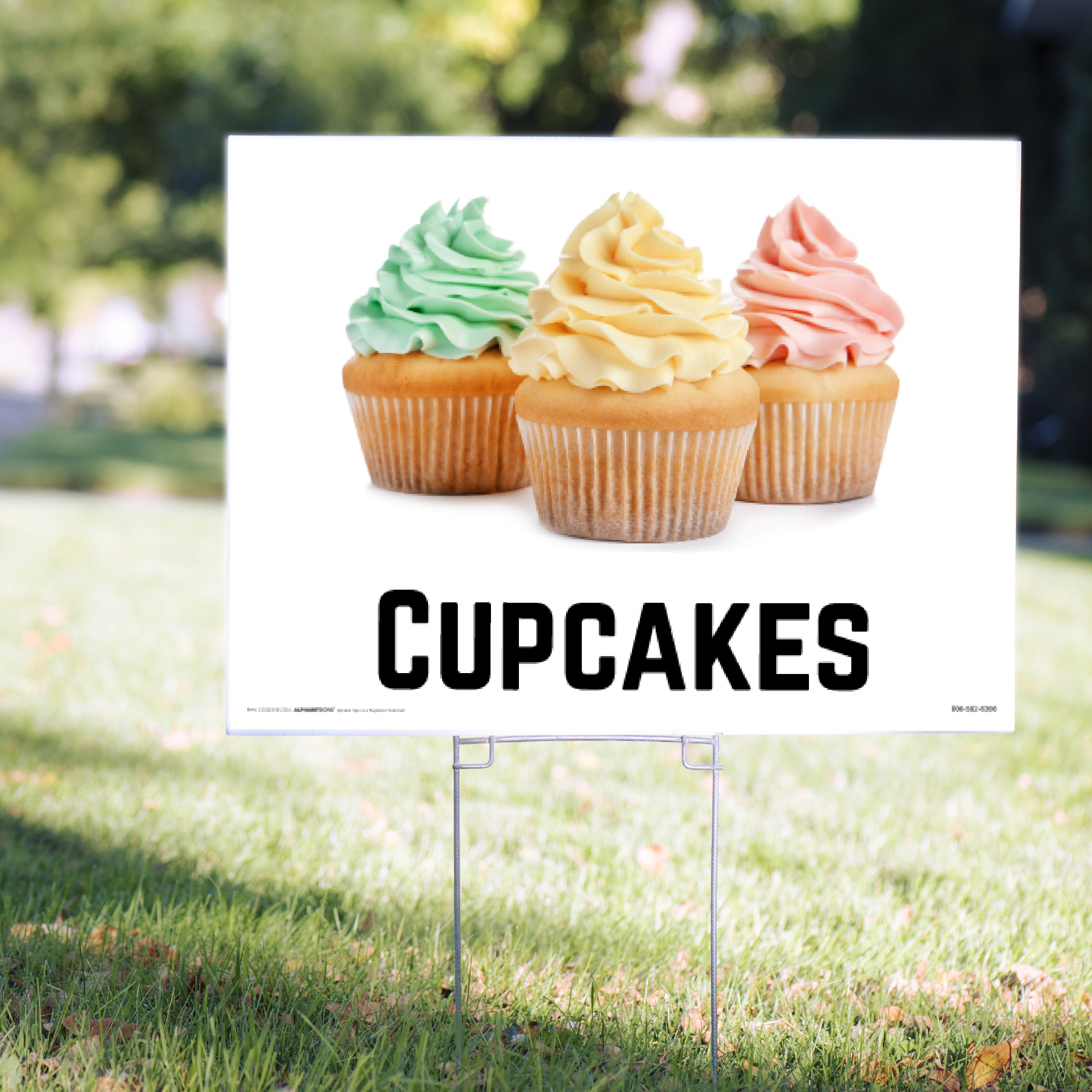 Cupcakes Yard Signs