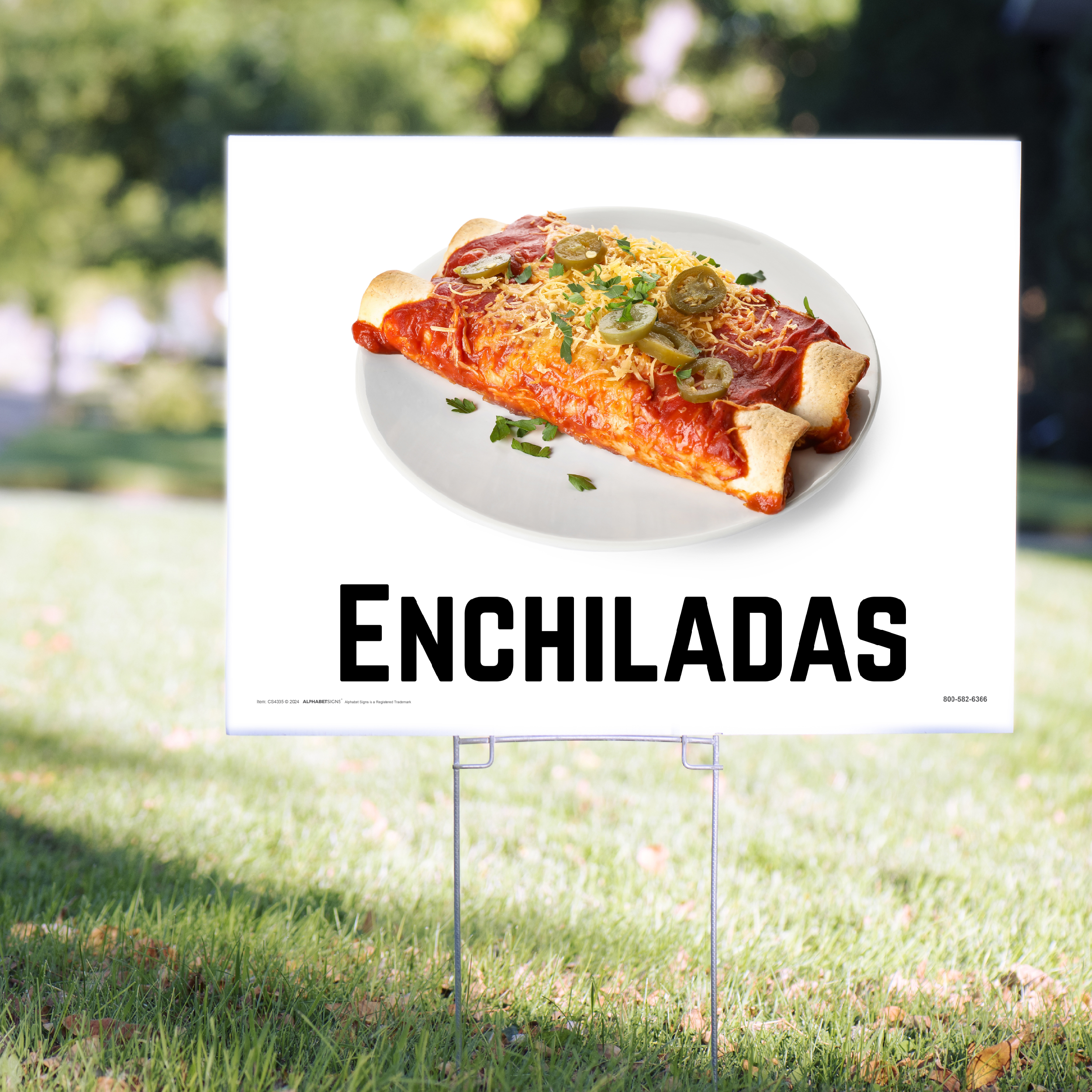 Enchiladas Yard Signs