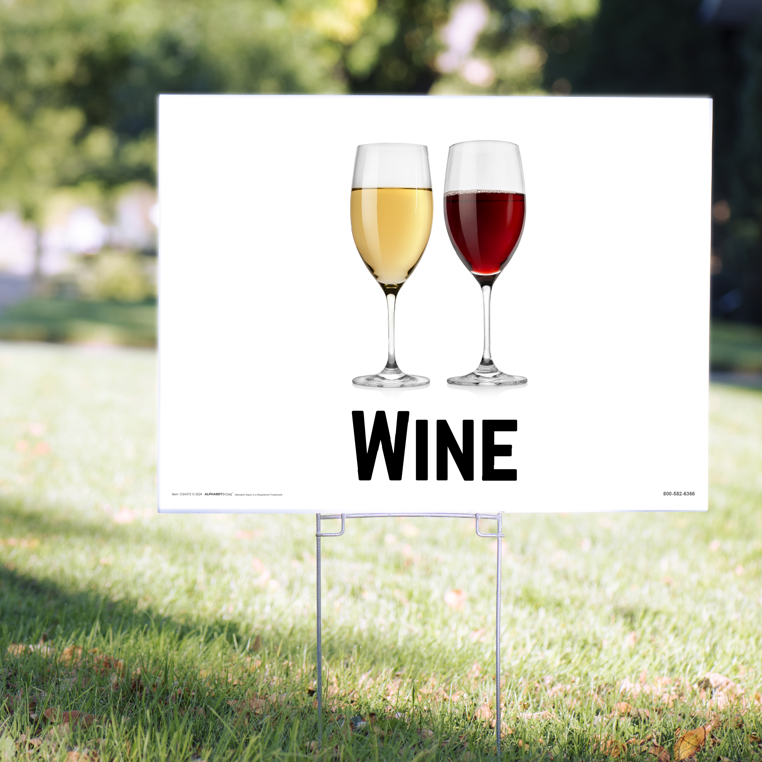 Wine Yard Signs